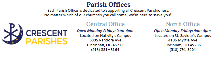 Contact Us - Crescent Parishes - Cincinnati, OH